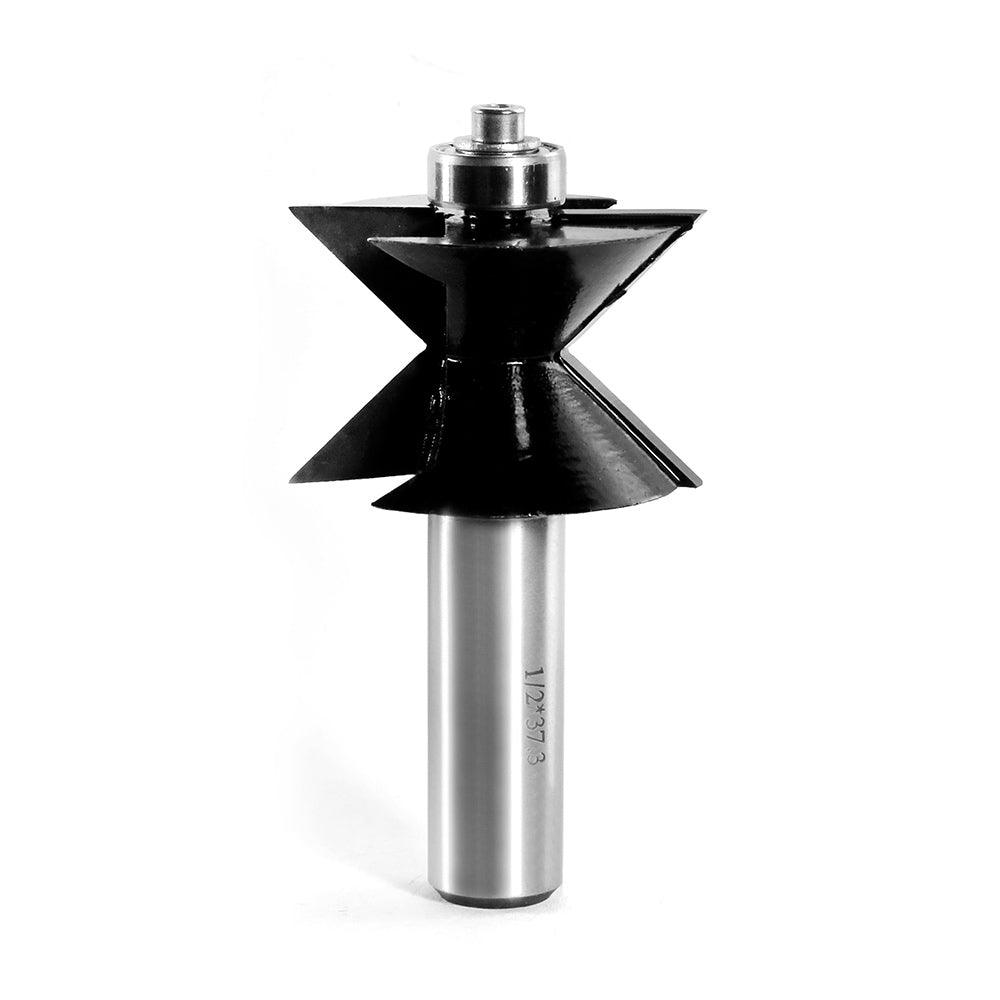 Edge Banding Tongue and Groove V Shape Router Bit Set – FindBuyTool