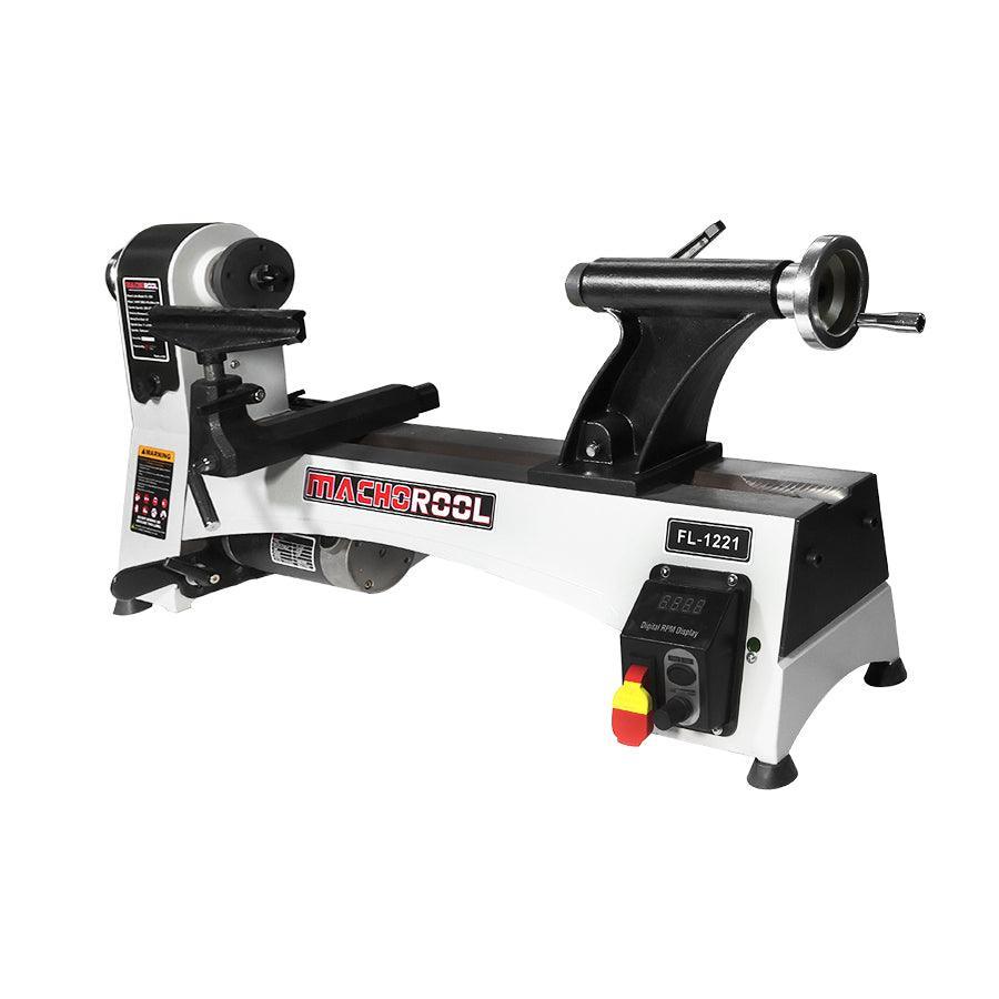 FindBuyTool 12 in. x 21 in. Benchtop Variable Speed Midi Wood Lathe