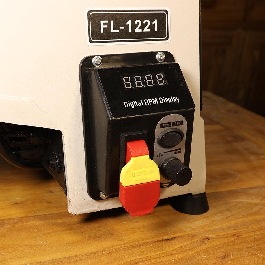 FindBuyTool 12 in. x 21 in. Benchtop Variable Speed Midi Wood Lathe