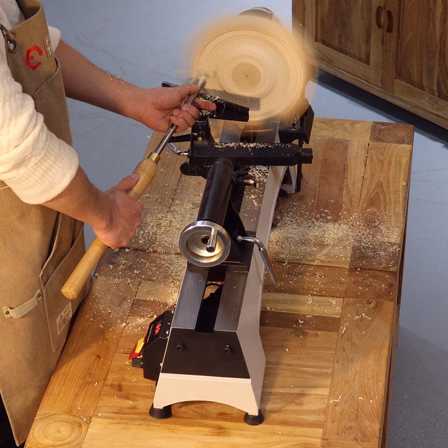FindBuyTool 12 in. x 21 in. Benchtop Variable Speed Midi Wood Lathe