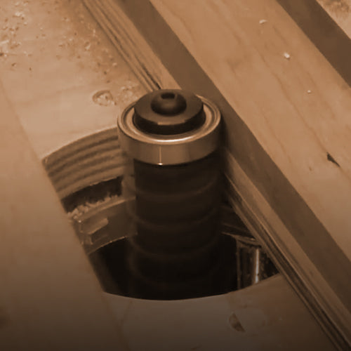 Spiral Flush Trim Router Bit with 14 Carbide Inserts - FindBuyTool