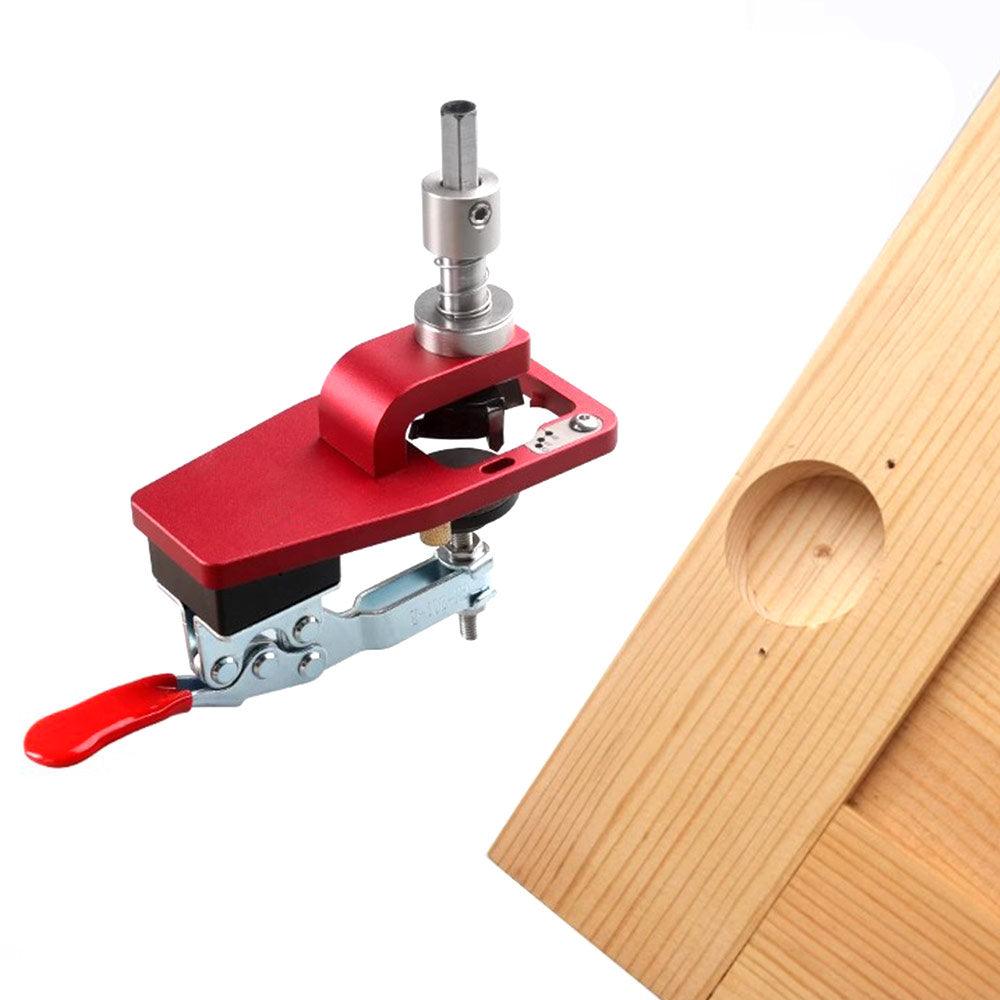 Hinge Hole Drill Guide Jig System – FindBuyTool