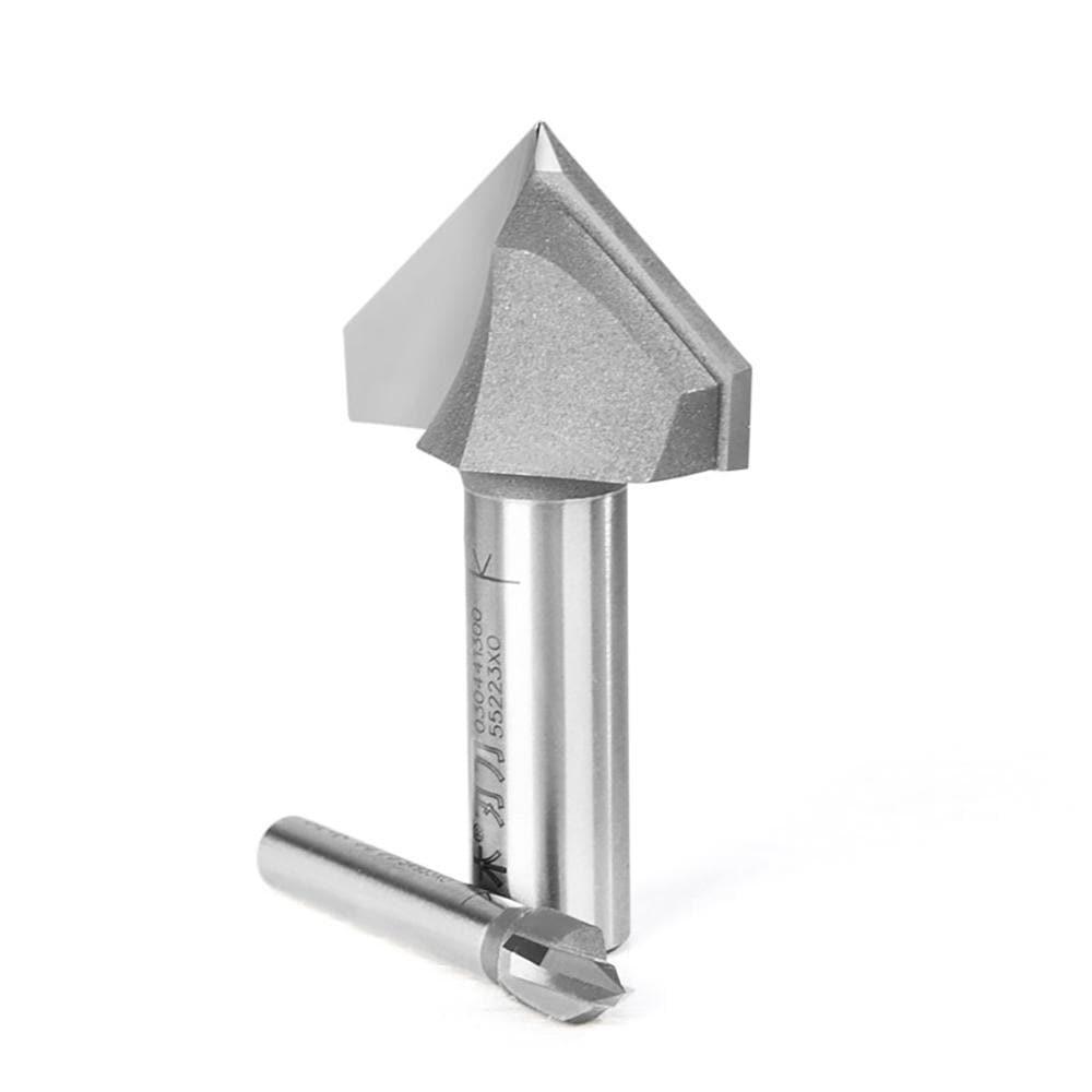 90 Degree V Groove Template Router Bit – FindBuyTool