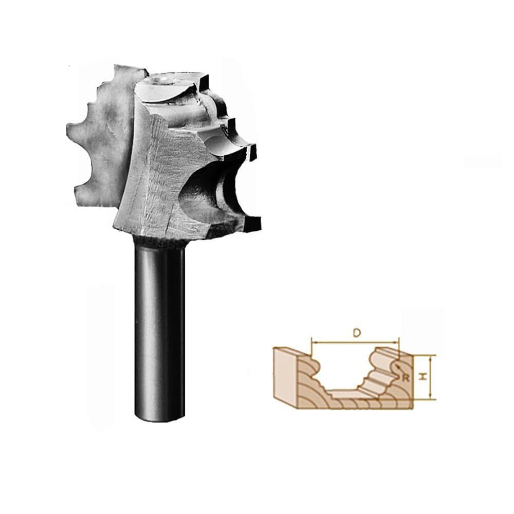 Architectural Molding Router Bit-0814 – FindBuyTool