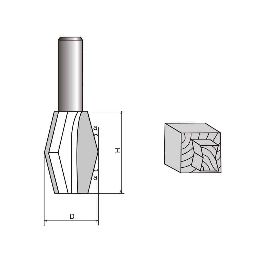 Bit routeur de la colonne vertébrale – FindBuyTool