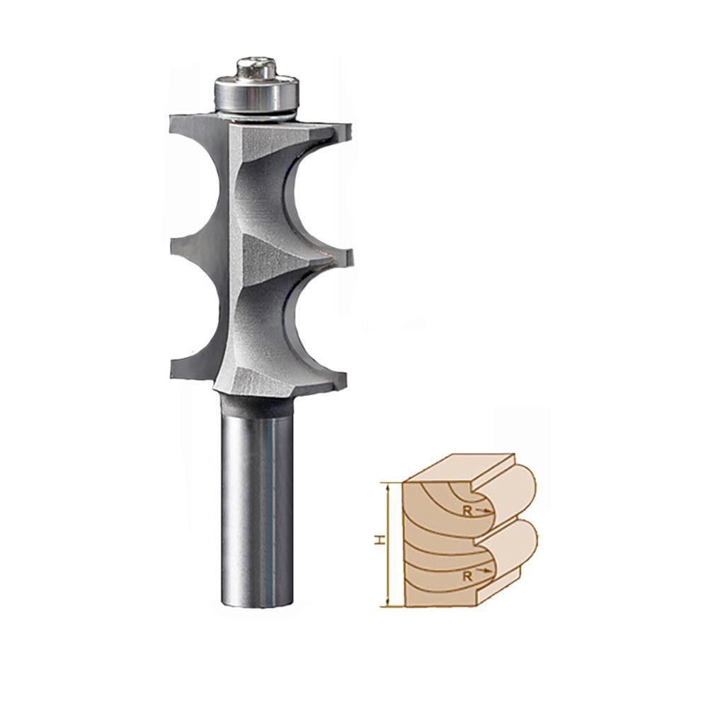 Double Bead Edging Router bit – FindBuyTool