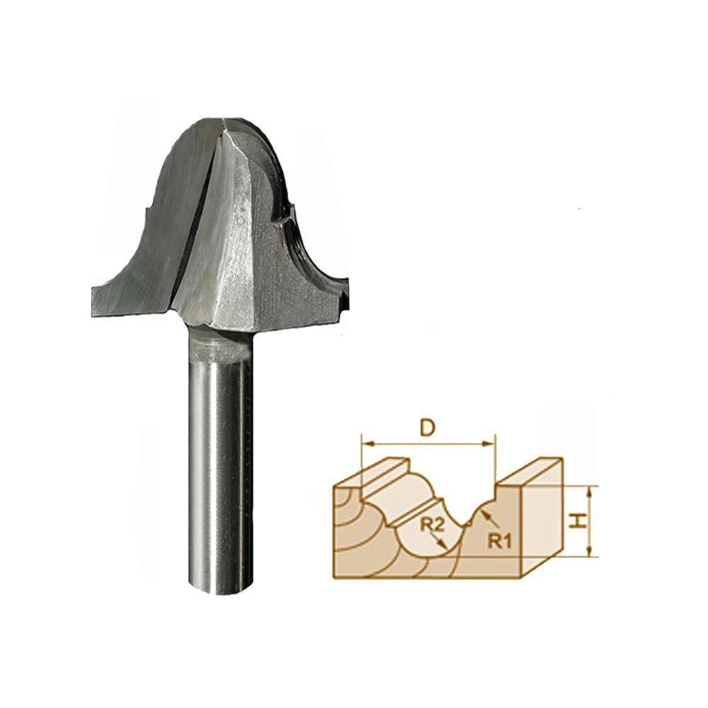 Multi-Form Double Roman Ogee Router bit – FindBuyTool