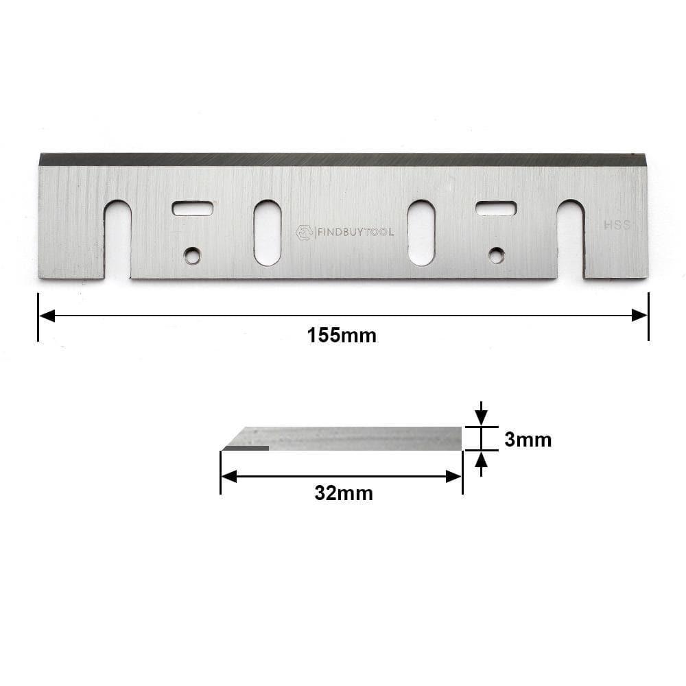 HSS Planer Blades for Makita 1805N Power Planers , Set of 2 – FindBuyTool