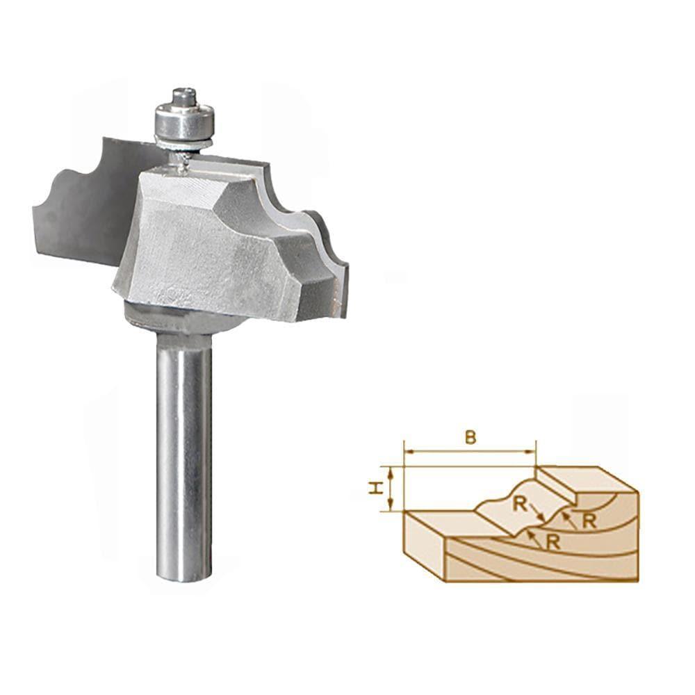 Wavy Edge Molding Router bit – FindBuyTool