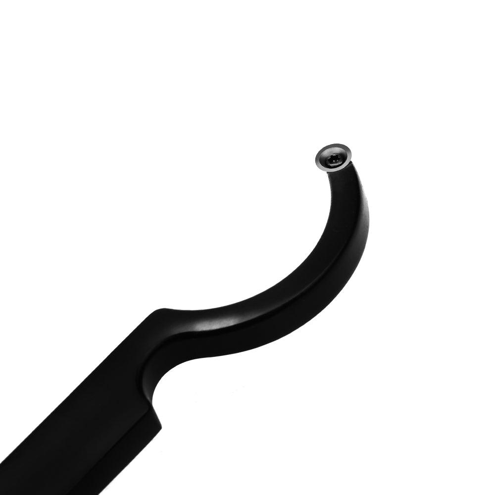 Woodturning Tool Carbide Lathe Chisel Hollower Swan Neck Tool Bar Roun ...