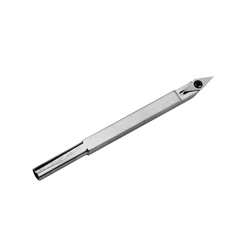 Woodturning Tool Carbide Lathe Chisel Mini Detailer Tool Bar Diamond T ...